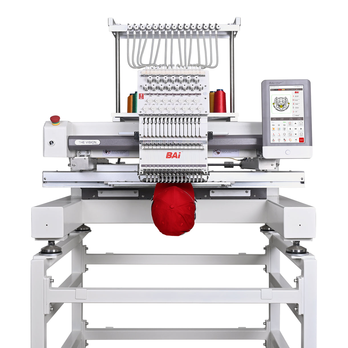 BAi THE VISION Multi Needles Computerized Hat Embroidery Machine ...